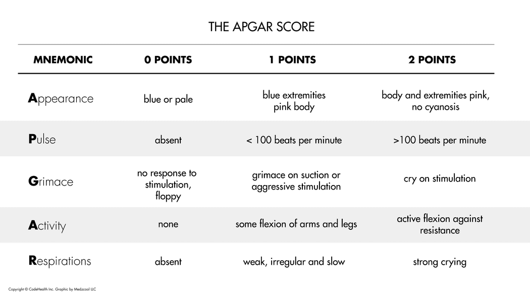 The Apgar Score | Nucleotype